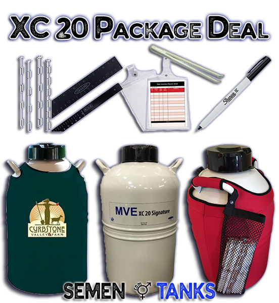 MVE XC 20 Signature Tank Package Deal - Our Best Deal and Most Popular – Semen Tanks - Select ...