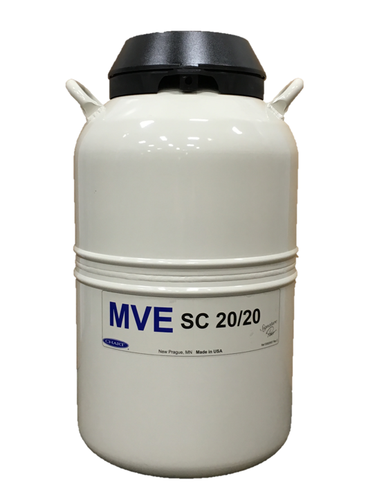 MVE SC 20/20 Signature - 660 straws - HOLDS 20 WEEKS – Semen Tanks ...